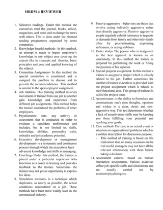 HRDM 4 REVIEWER HUMAN RESOURVE MANAGEMENT.docx