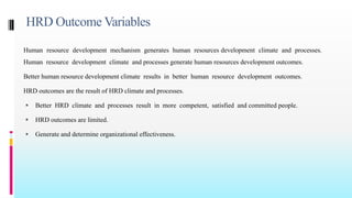 HRD MATRIX Notes in HRD for BBA and MBA. | PPTX