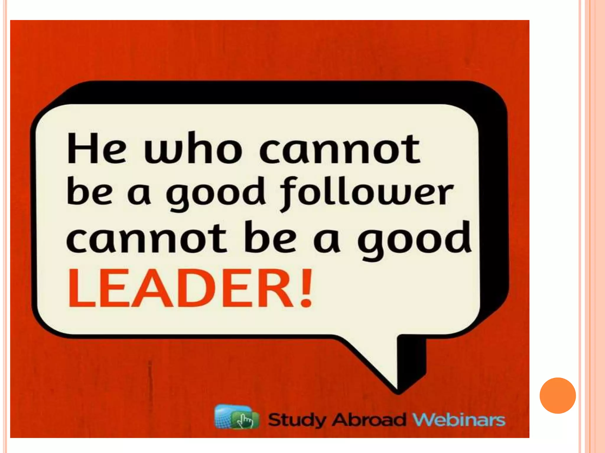 Where are the good follower? | PPTX