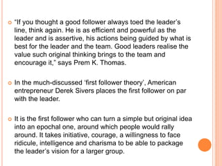 Where are the good follower? | PPTX