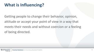 Webinars Influencing Without Authority | PPT