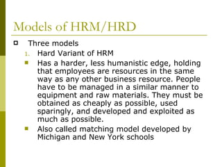 Hrd Strategic Perspective | PPT