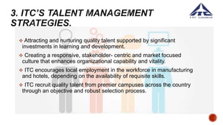 HRD strategies of ITC Ltd | PPTX
