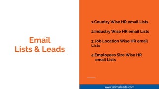 HR eMail Lists | PPTX