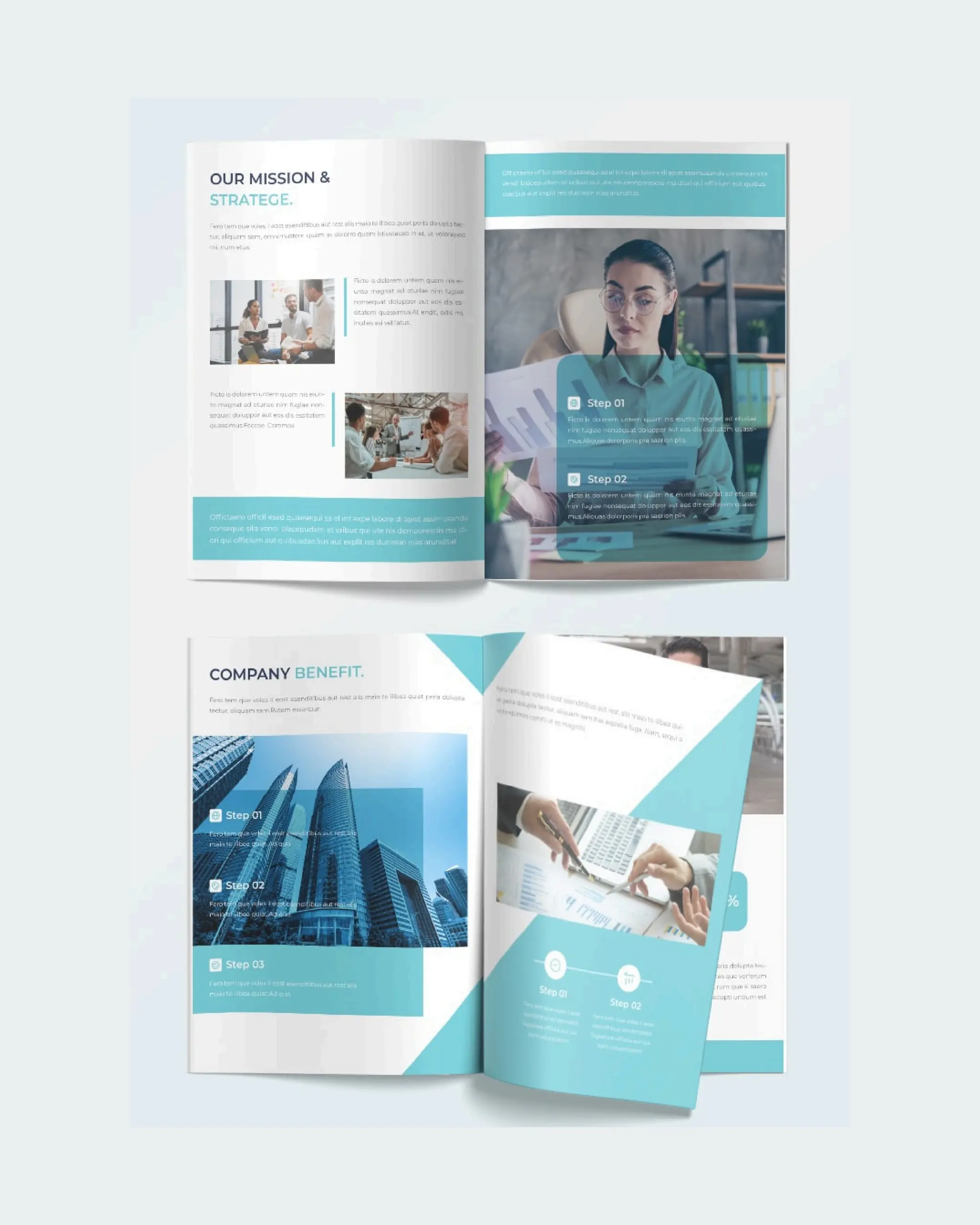 HR Employee Handbook Template | Graphypix | PDF