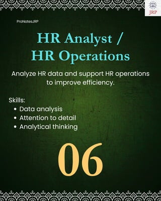 HR Entry level job roles for MBA Freshers.pdf