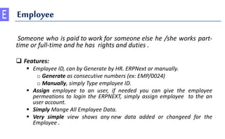Hr erpnext | PPTX