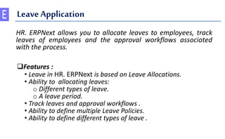 Hr erpnext | PPTX