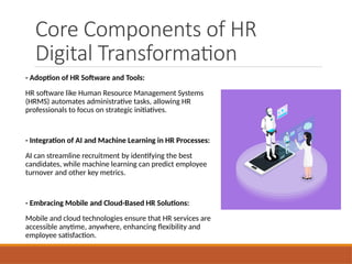 HR Evolution - Navigating the Path to Digital Transformation | PPTX