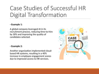 HR Evolution - Navigating the Path to Digital Transformation | PPTX
