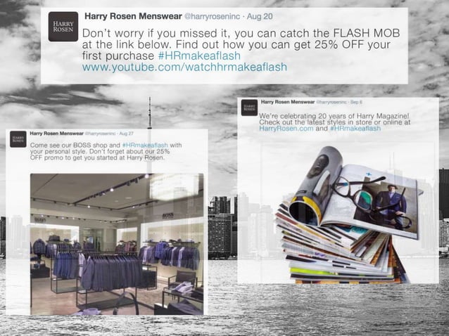 Harry Rosen Creative Campaign | PPTX | Business | Business and Finance