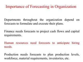 Techniques for Forecasting Human Resources | PPTX
