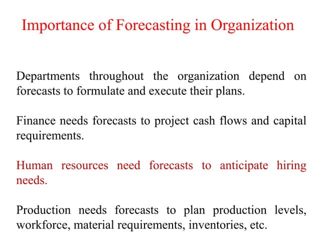 Techniques for Forecasting Human Resources | PPTX | Human Resources ...