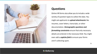 Hr Forms Simplified Part I Application Form Pptx