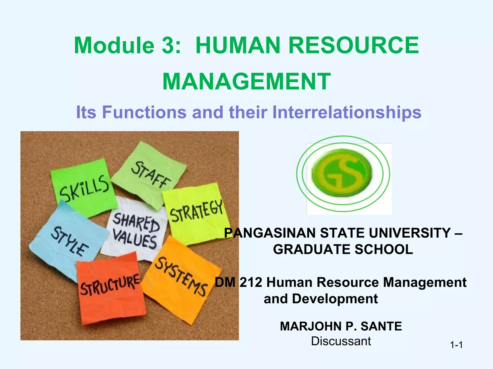 HR Functions | PPT