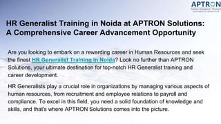 HR Generalist Training in Noida.pptx