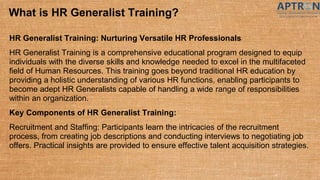 HR Generalist Training Institute in Noida.pptx