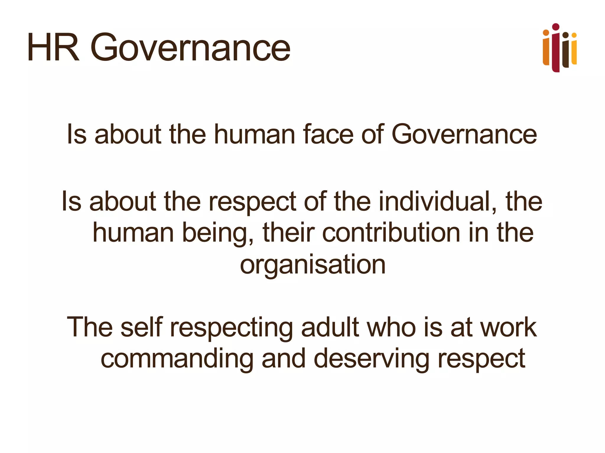 HR Governance | PDF