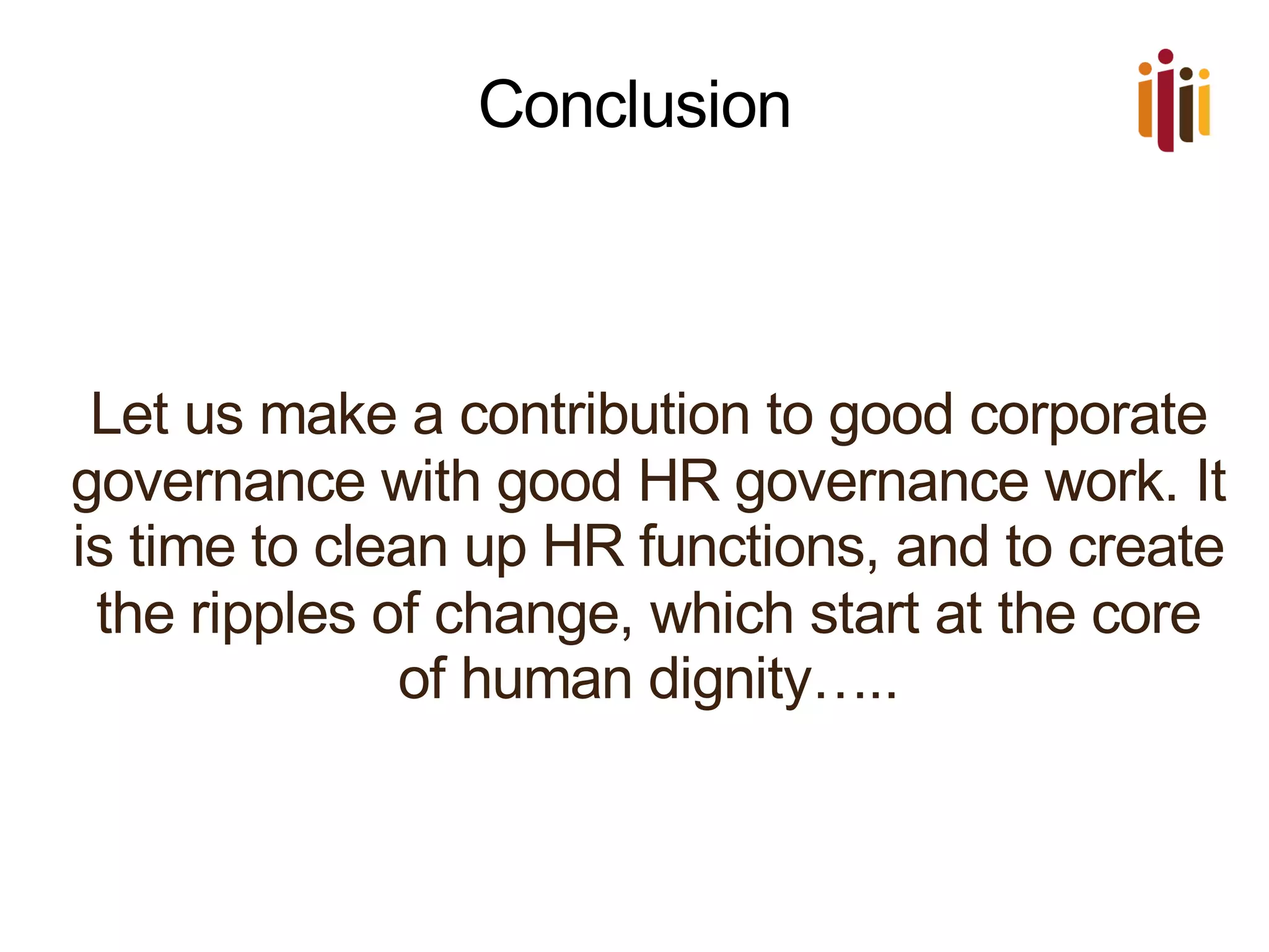 HR Governance | PDF