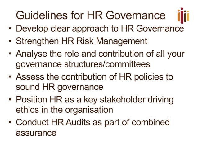HR Governance | PDF | Human Resources | Business