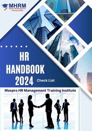 HR materials_HR Handbook Checklist for business | PDF