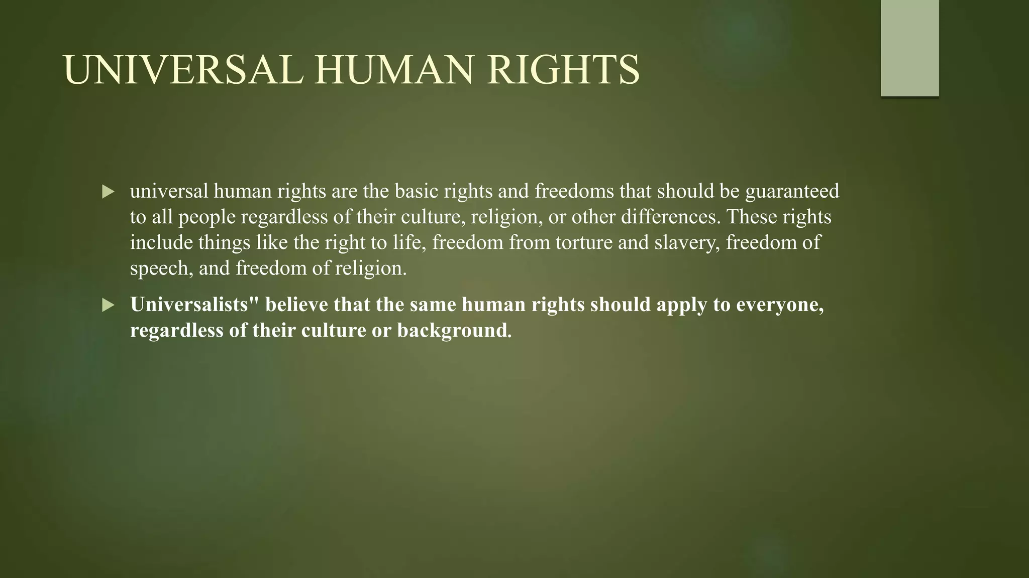 Human rights | PPTX