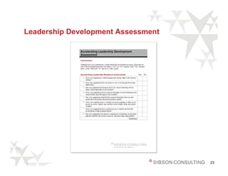 Accelerating Leadership Development | PDF