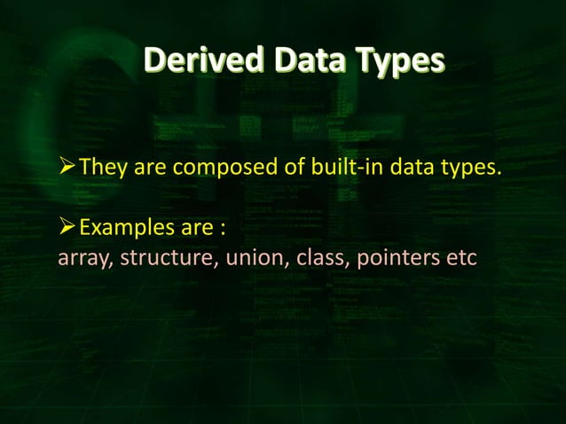 Basic Data Types in C++ | PPTX