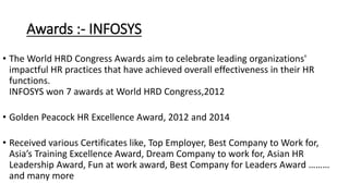 TCS-Infosys HRM | PPTX