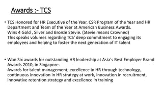 TCS-Infosys HRM | PPTX