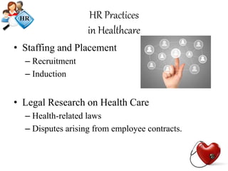 Hr in hospital | PPTX
