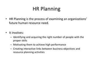 Hr integration with business planning | PPT
