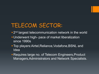 Hr in telecom | PPTX