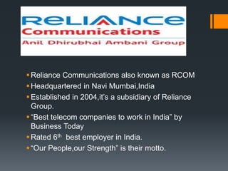 Hr in telecom | PPTX
