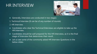 HR Interview Questions | PPTX