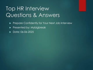 Top HR interview question and answer.pdf