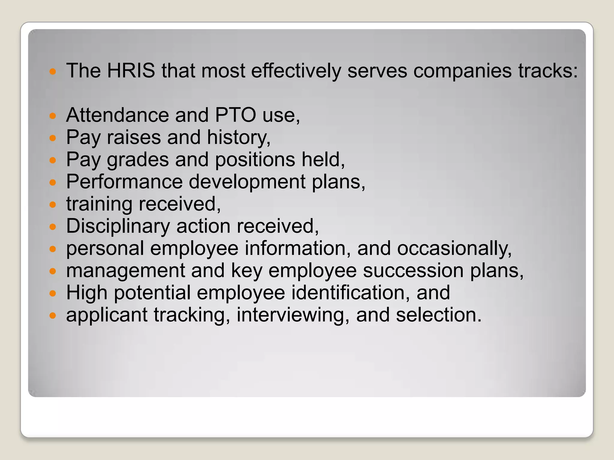 Hris | PPT