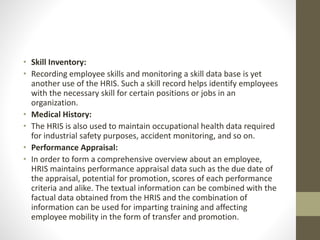 Human Resource Information System | PPTX