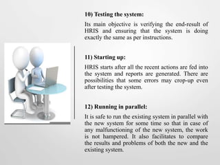 HRIS | PPTX | Human Resources | Business