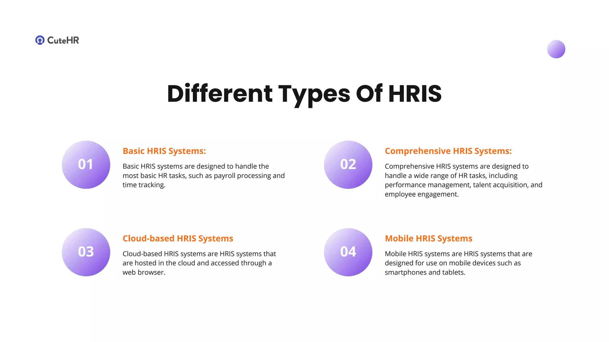 HRIS Types And Benefits | PPTX