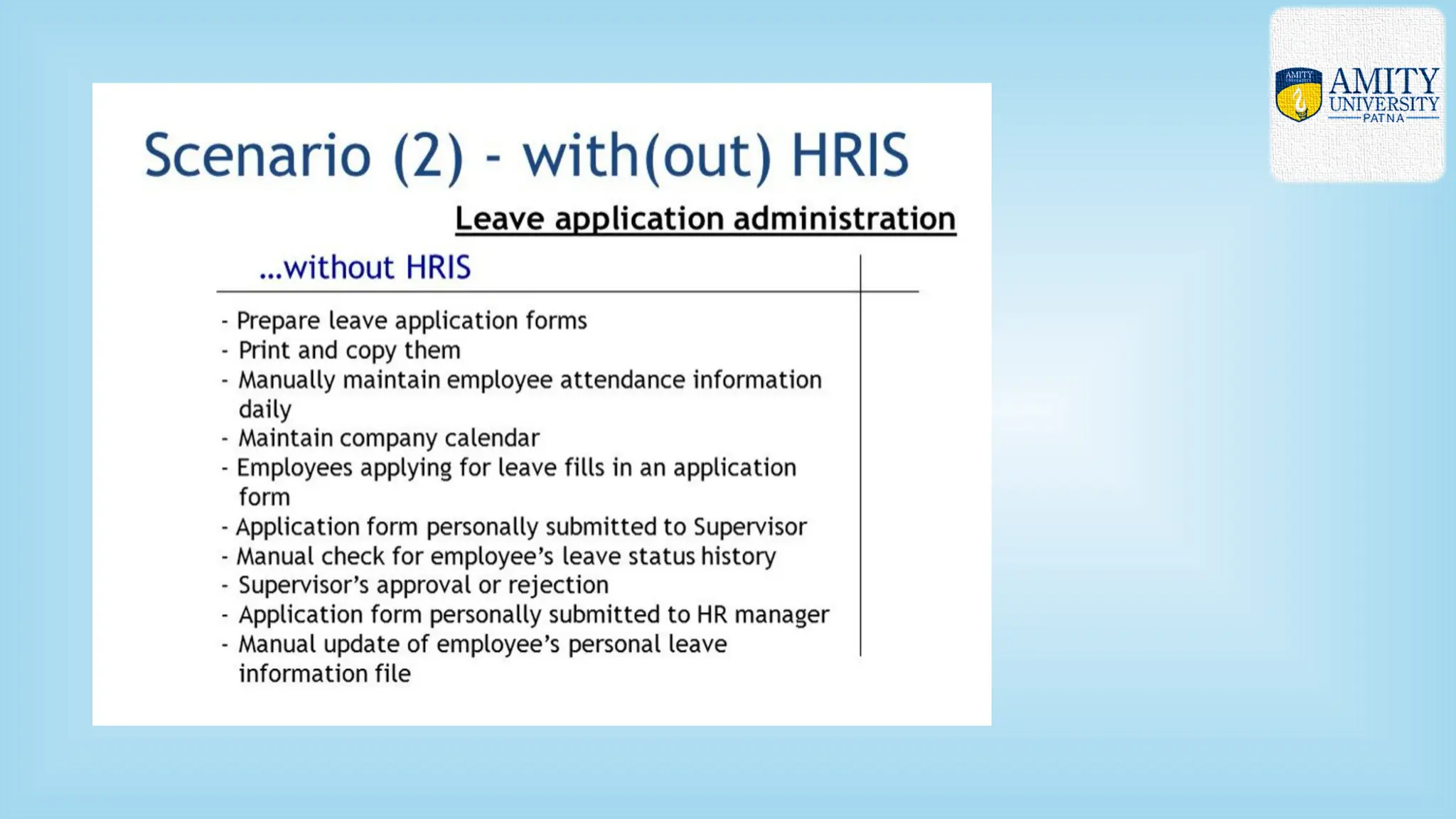Human Resources Information System (HRIS) | PPTX