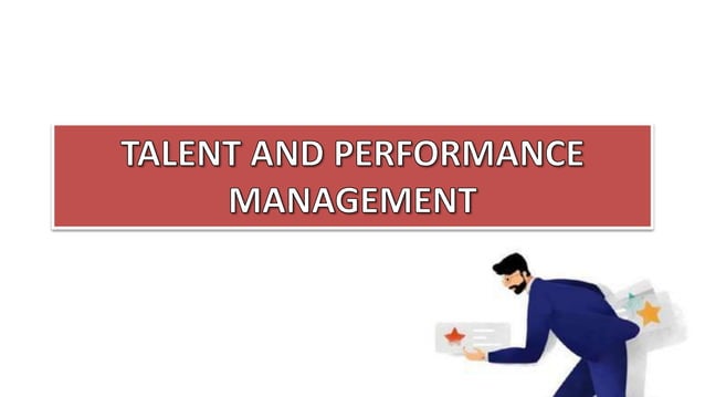 Talent and Performance Management in HRIS by Mr.M.Manikandan, ANJA ...
