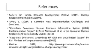 HRIS _ Common Problems in Adoption and How to Overcome | PPTX