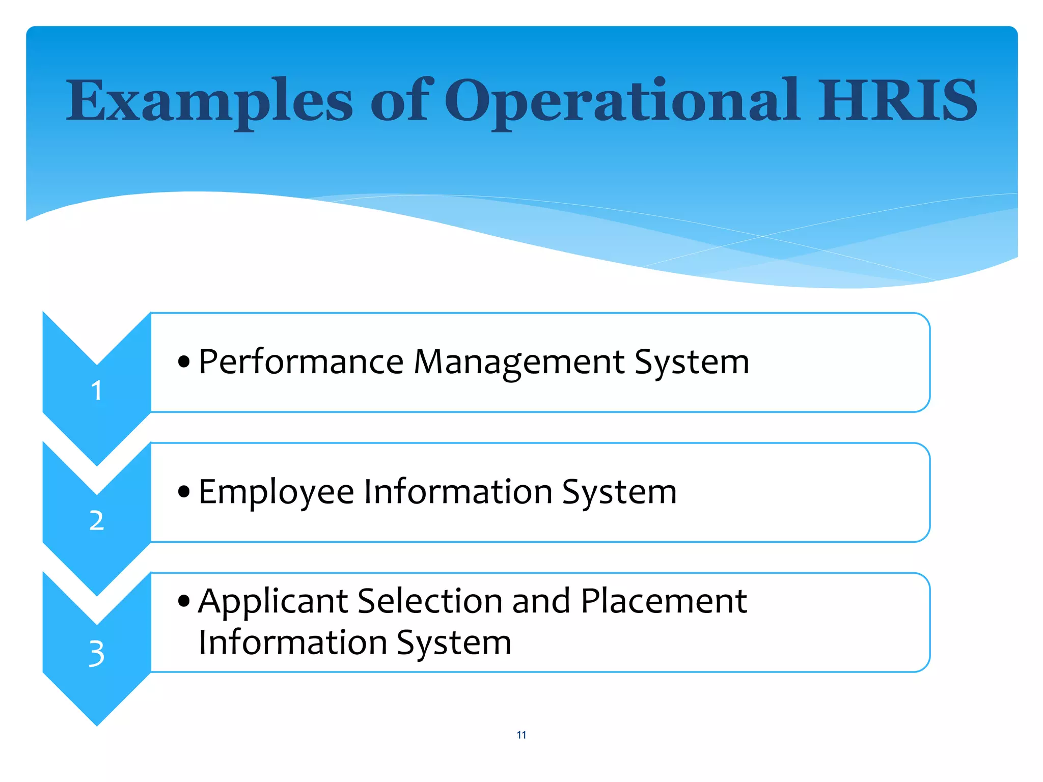 Introduction To HRIS ( Human Resource Information System ) | PPTX