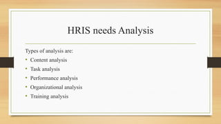 HRIS Implementation Proposal For A Textile Company | PPT