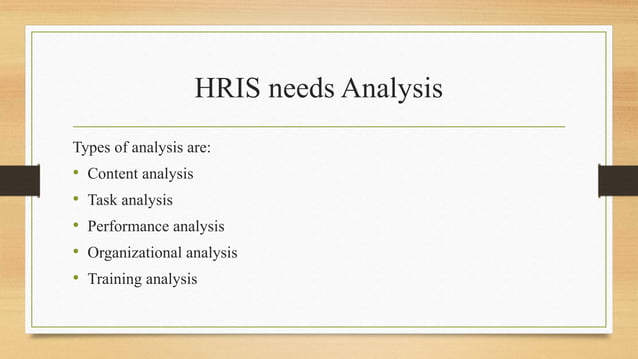 HRIS Implementation Proposal For A Textile Company | PPTX