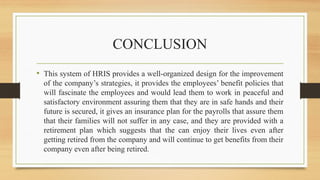 HRIS Implementation Proposal For A Textile Company | PPT