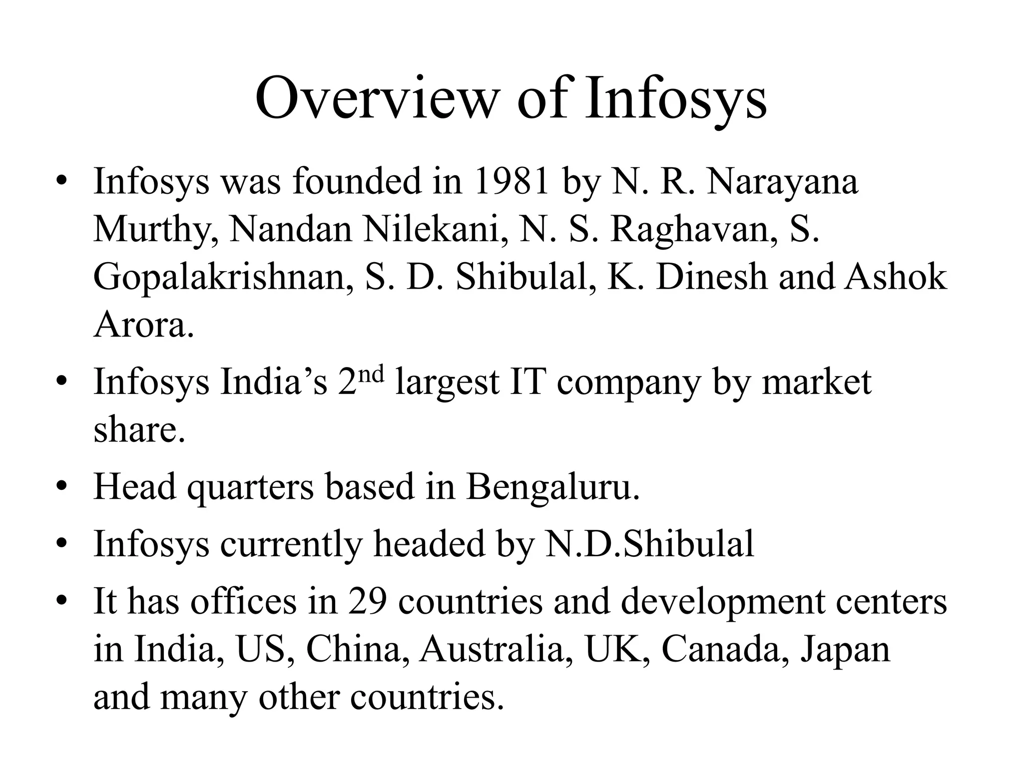 Hr issues at infosys (1) | PPTX