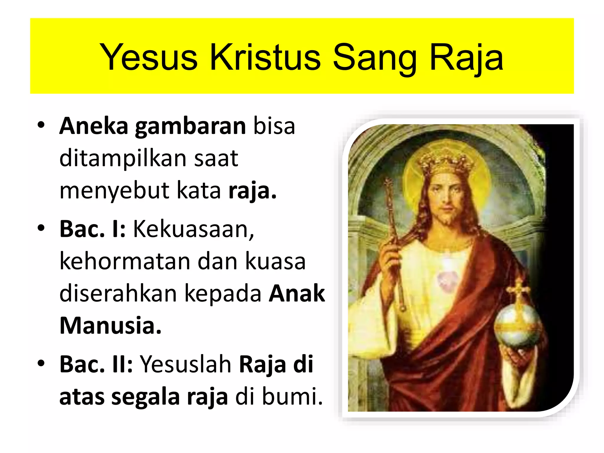 Hr kristus raja b (22 nov 2015) | PPTX