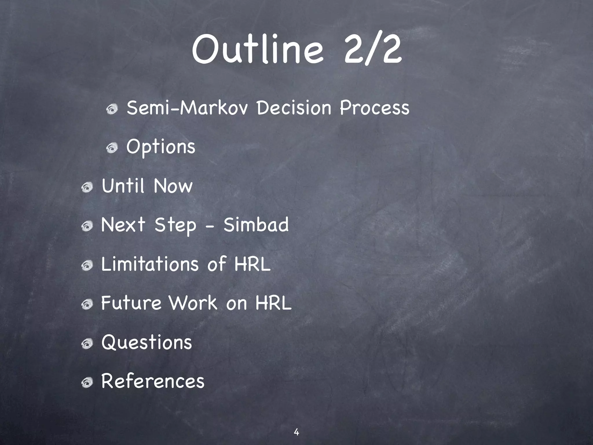 Hierarchical Reinforcement Learning Ppt